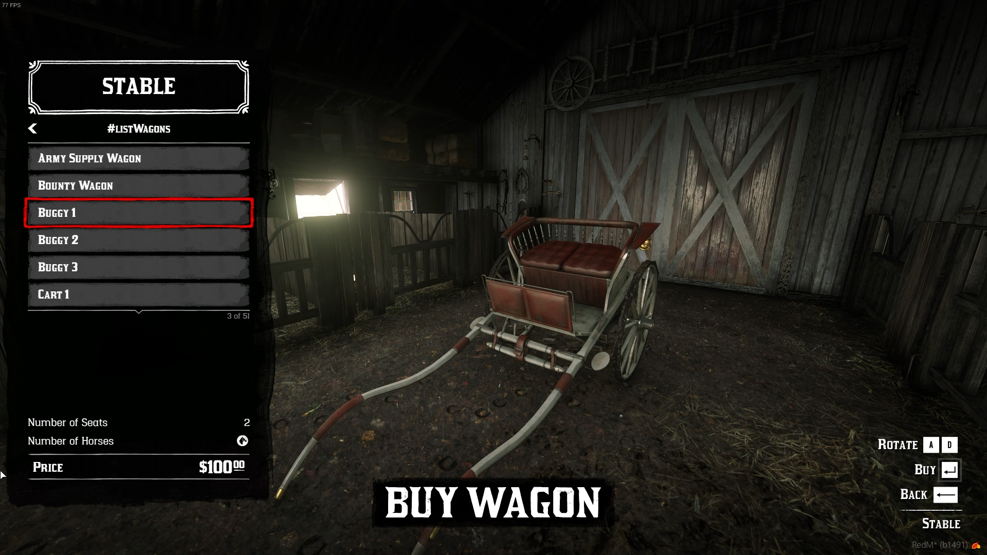 Horse & Wagon stable - RedM - Jump On Studios